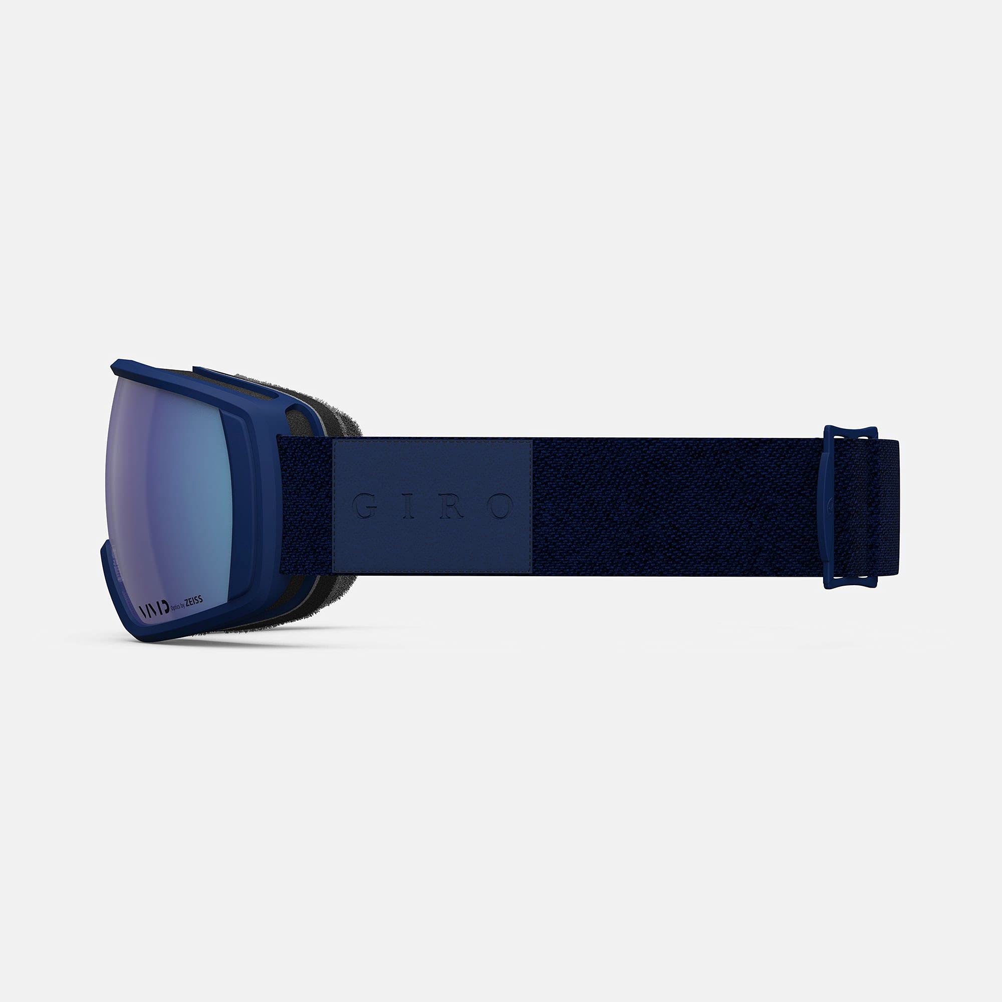 Giro Balance Ski Goggles - Snowboard Goggles for Men & Youth - Midnight Mono Strap with Vivid Royal Lens