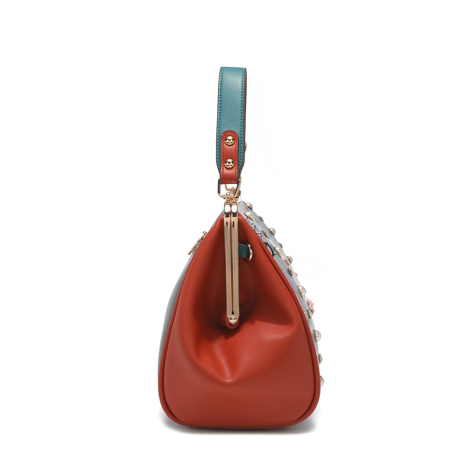 Nicole Lee Double Queens Satchel Handbag