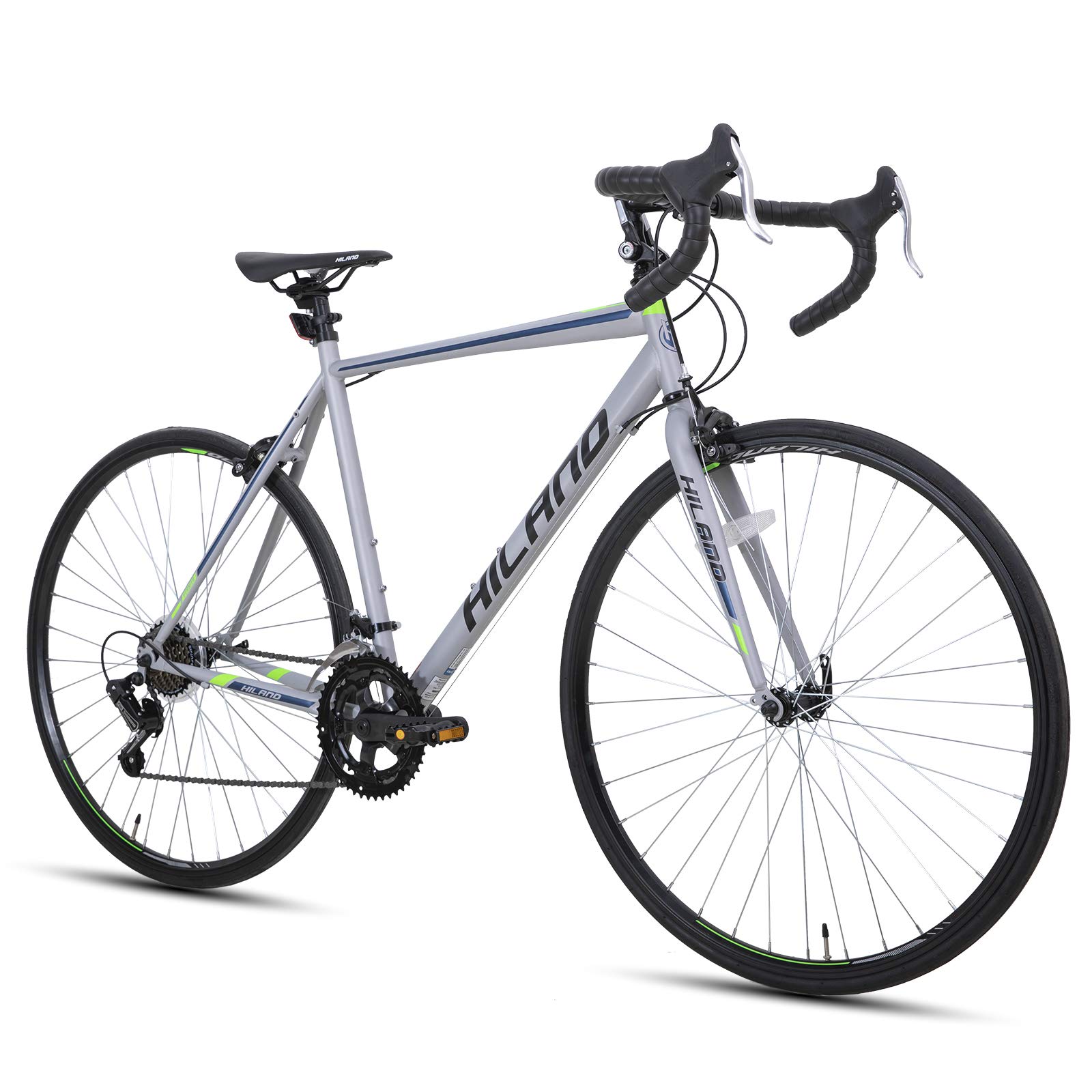 Hiland Road Commuter Bike 700C Wheels 14 speeds Racing Bike for Men Womens