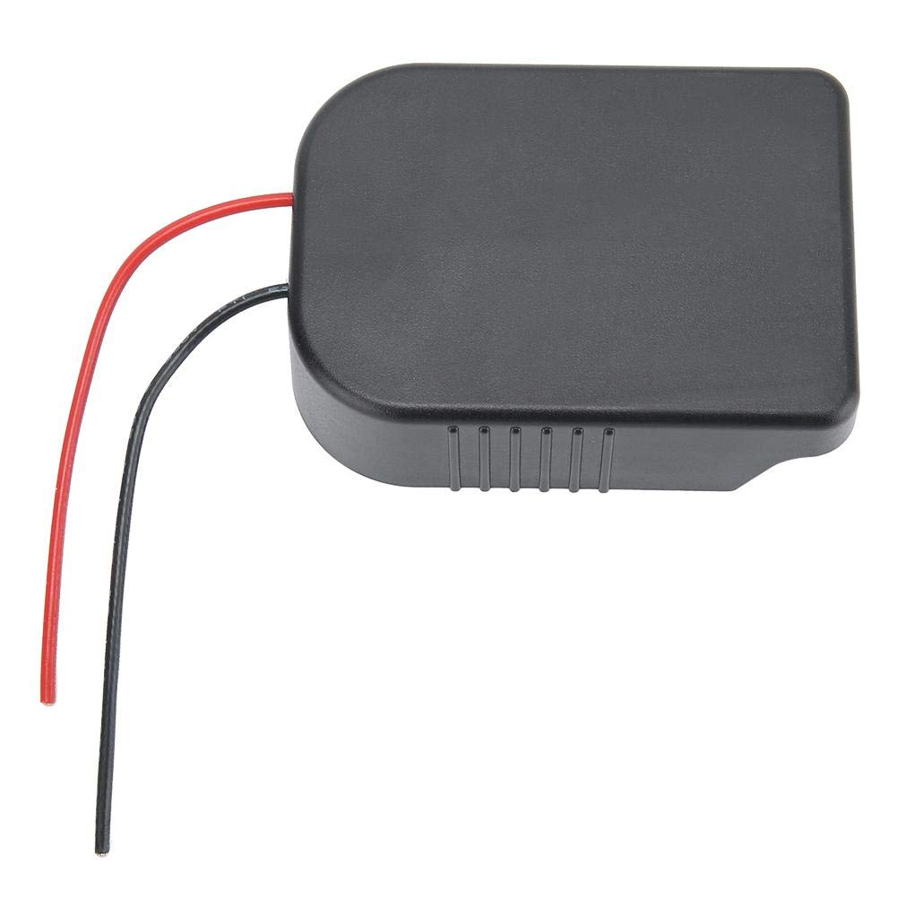 Hilitand Battery Power Mount Connector, 18V Battery Convertor with 10-inch 12-Wire Cable, Power Connector for Makita Series for Bosch Series