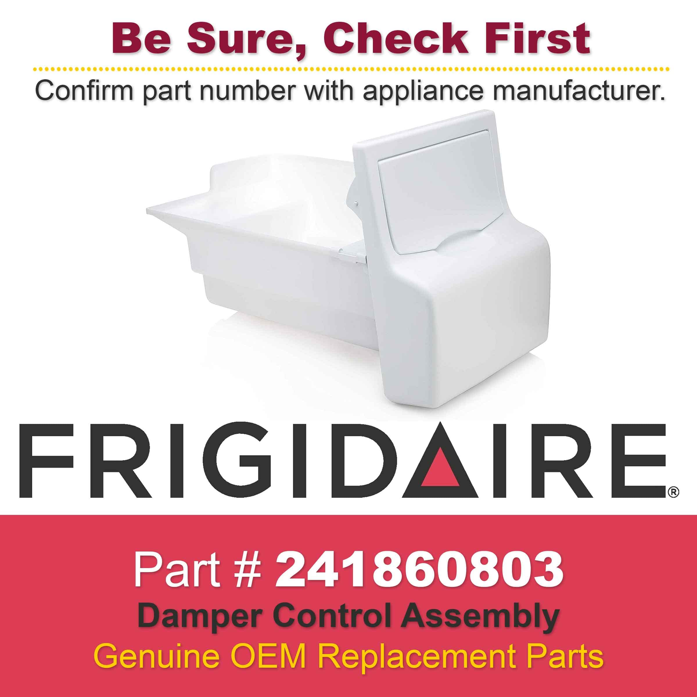 GENUINE Frigidaire 241860803 Ice Container Assembly for Refrigerator, 19.62 x 10 x 12 inches