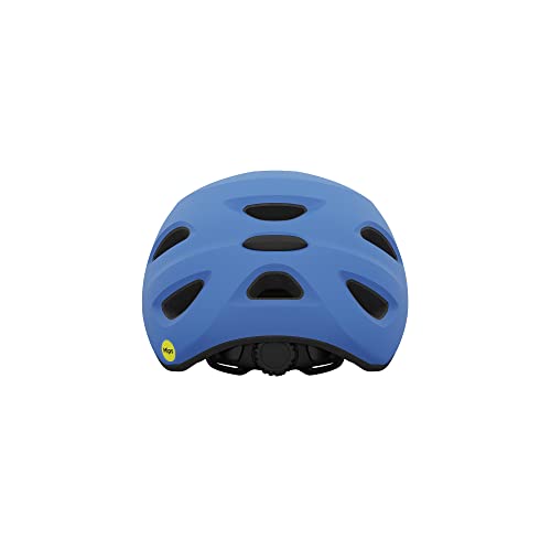 Giro Scamp MIPS Youth Recreational Cycling Helmet - Matte Blue/Lime (2022), Small (49-53 cm)