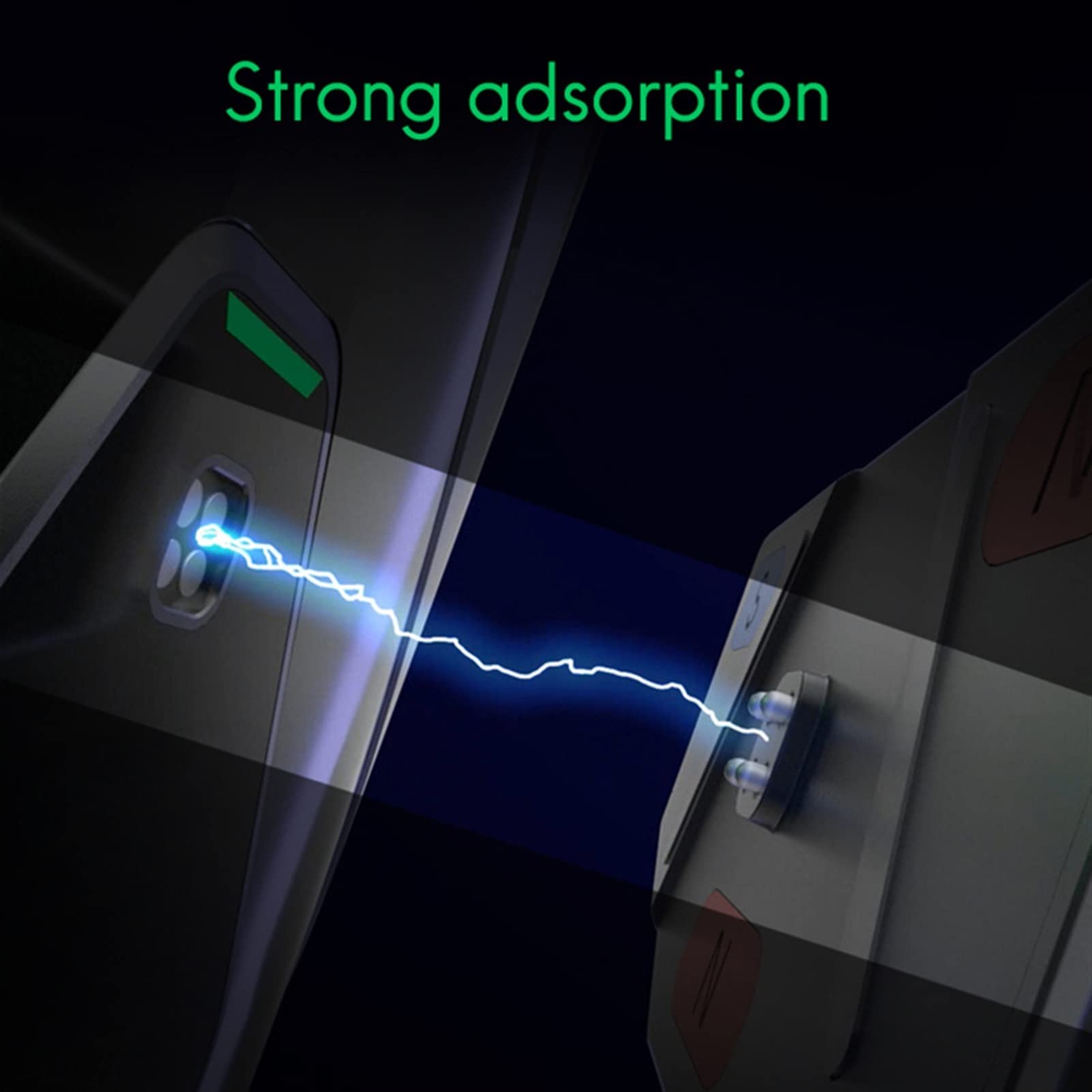 JUSTWEIXING Magnetic Charging Cable USB Charger Type-C Gaming Phone Cable 18W Fast Charging 1.2M Fit for Blackshark Black Shark 3/3 Pro Power Cable