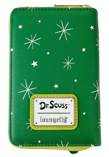 Loungefly Dr. Seuss' How the Grinch Stole Christmas! Santa Cosplay Zip Around Wallet