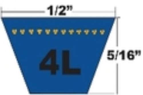 HAKATOP 954-04060 Lawn Mower 42”Driver Deck Belt for Troy Bilt MTD Cub Cadet 754-04060 754-04060B 754-04060A 954-04060A(1/2 x 96in)