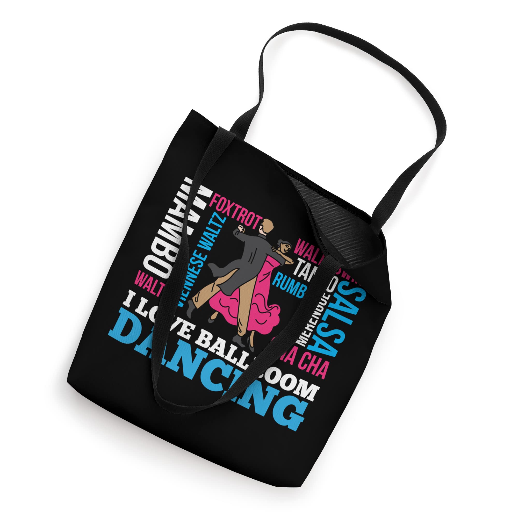 I Love Ballroom Dancing Dance Practice Tote Bag