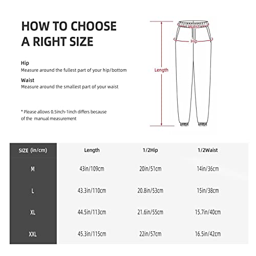 KYBATE American Flag Sweatpants for Men, Breathable US Flag Jogger Pants Stretch Athletic Pants with Elastic Waist, X-Large