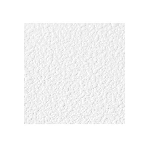 Genesis Stucco Pro White Ceiling Tiles - Easy Drop-in Installation – Waterproof, Washable and Fire-Rated - High-Grade PVC to Prevent Breakage (6" x 6" Sample)