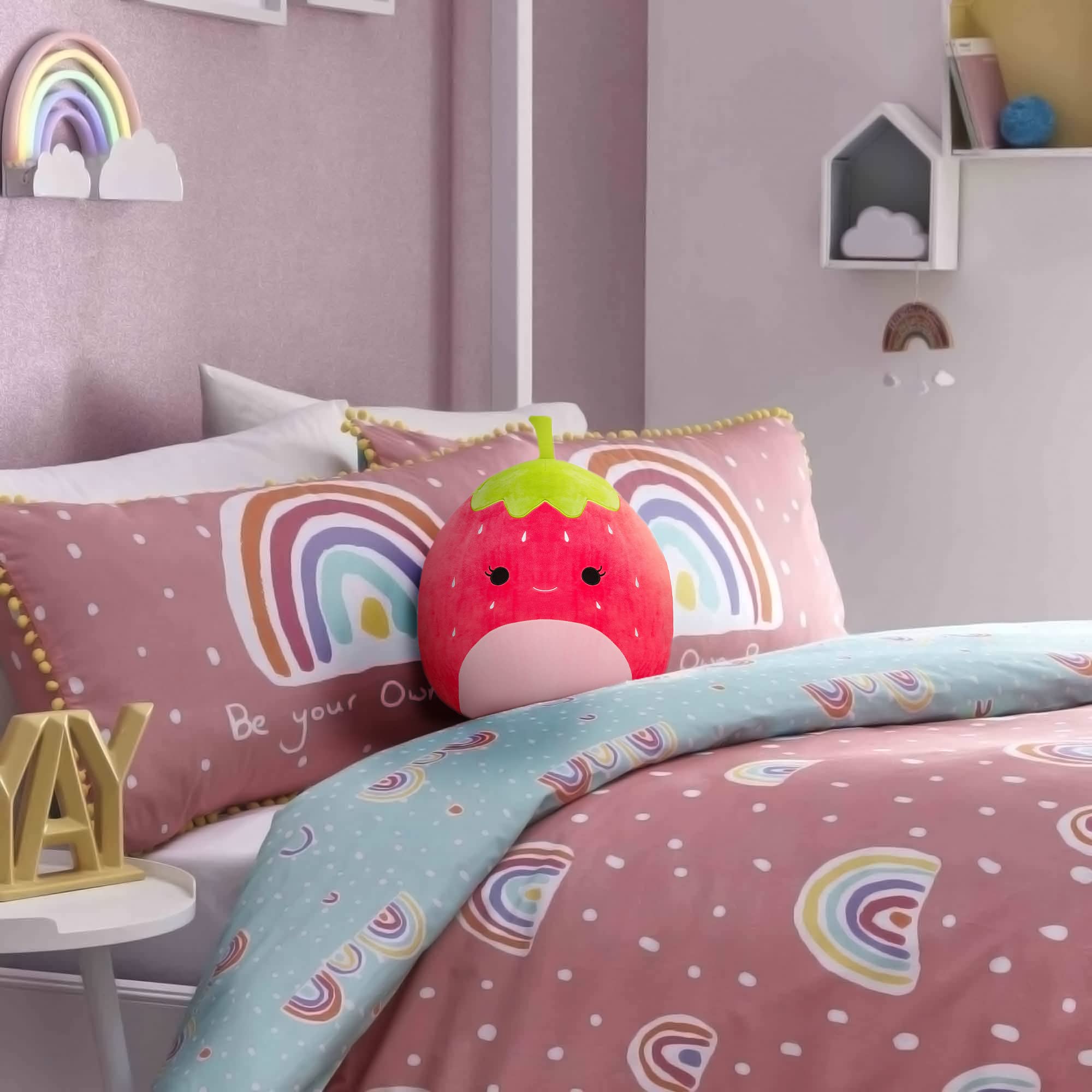 Original Fluddles Squishmallow (Strawberry)