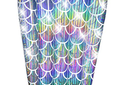 H2O GO Iridescent Mermaid Tail Inflatable Pool Lounge (6'4" x 40")