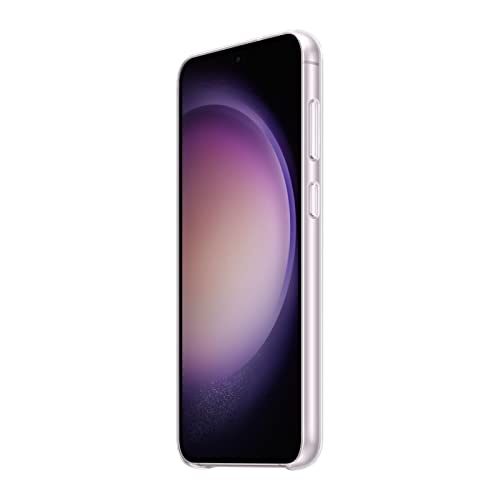 SAMSUNG Galaxy S23 Clear Slim Phone Case, Protective Cover w/Glossy, Thin Design, Protects from Drops and Scratches, Premium, Durable Material, US Version, EF-QS911CTEGUS, Transparent