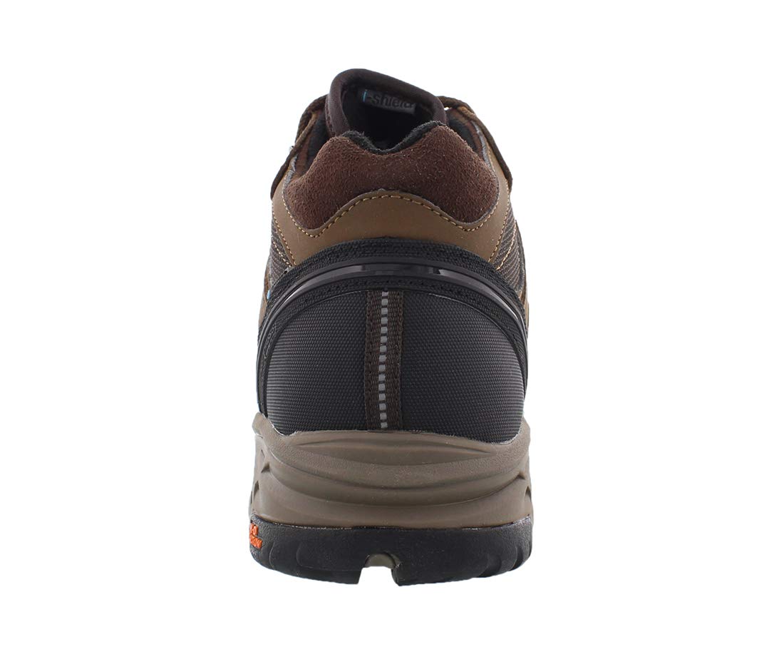 HI-TEC Men's Wild-Fire Blaze Mid I WP Chocolate/Tan Low Top Hiking Boot - 8M