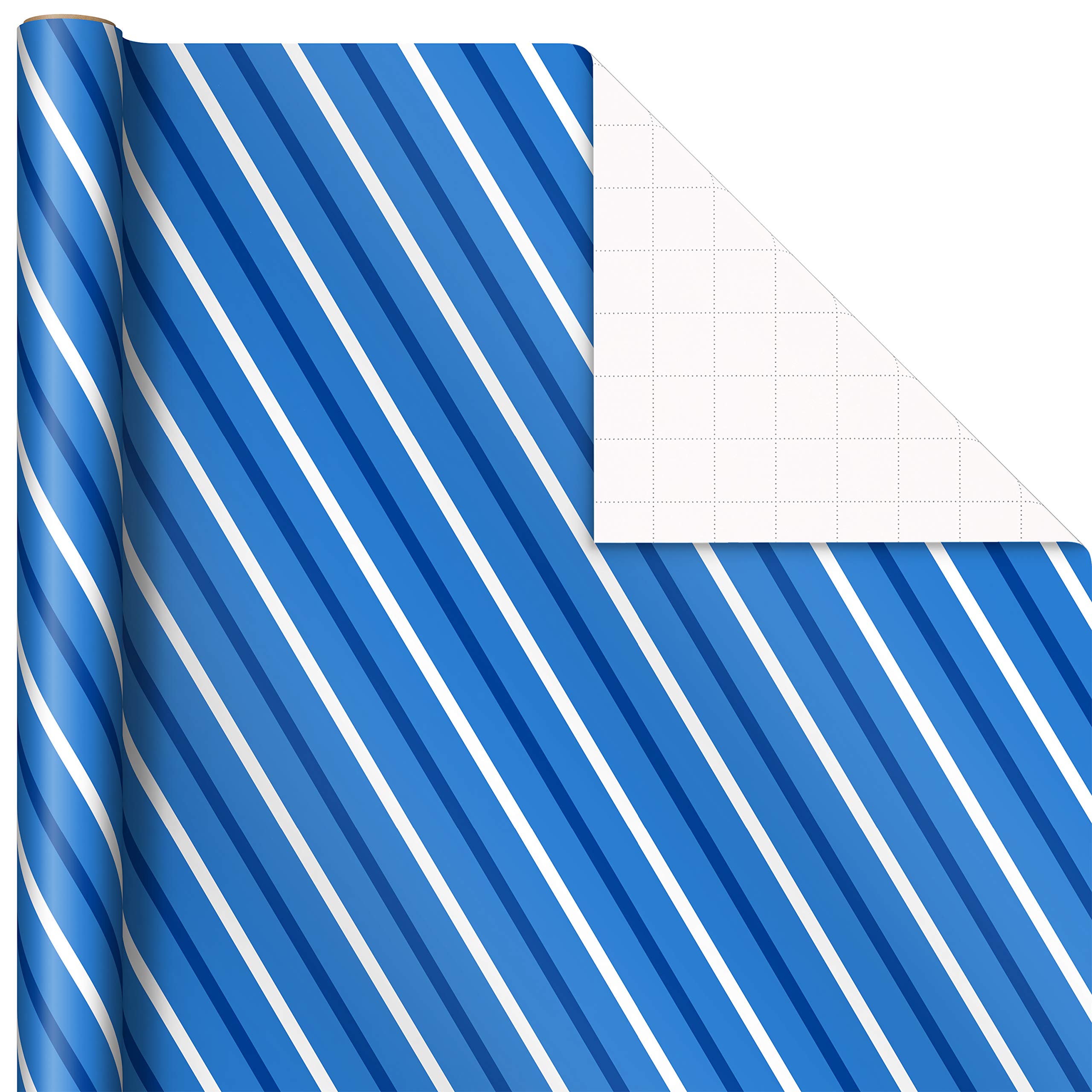 Hallmark Image Arts Christmas Wrapping Paper with Cut Lines on Reverse, Festive Fun (Pack of 4, 120 sq. ft. ttl)