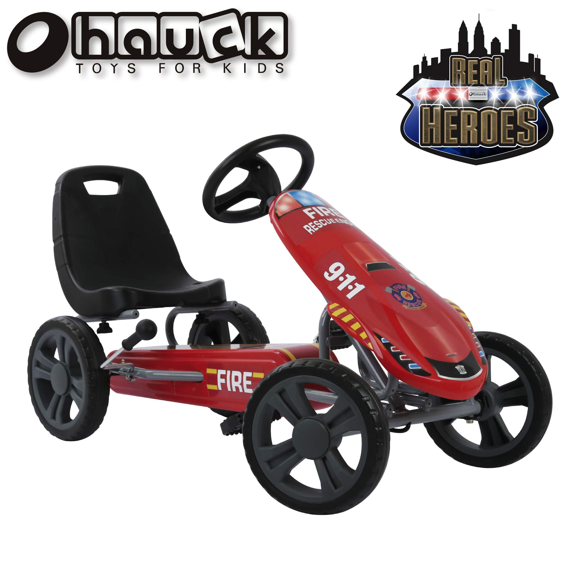 Hauck Fire Rescue Pedal Go Kart