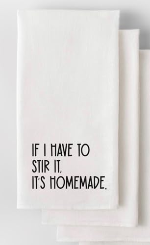 If I have to stir it, it's homemade.