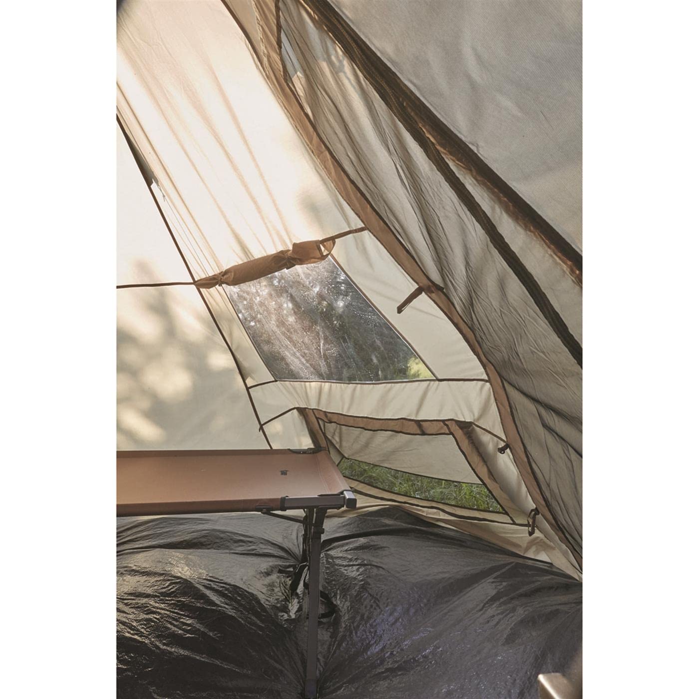 Guide Gear Camping Teepee Tent for Adults, Outdoor, Waterproof, Family, 6 Person, 14' x 14'