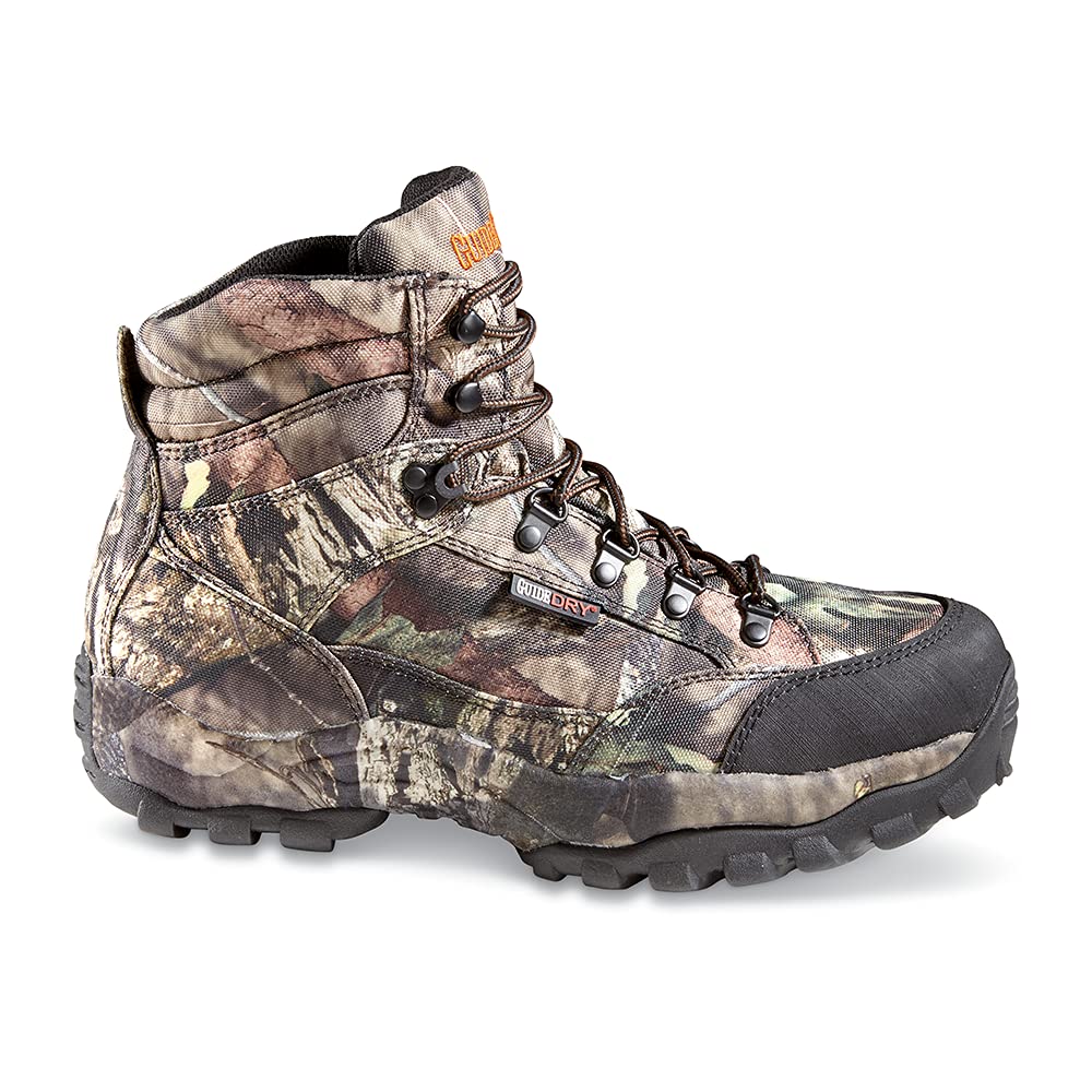 Guide Gear Men's Guidelight II 6" Uninsulated Waterproof Hunting Boots, Mossy Oak Break-Up Country, 10D (Medium)