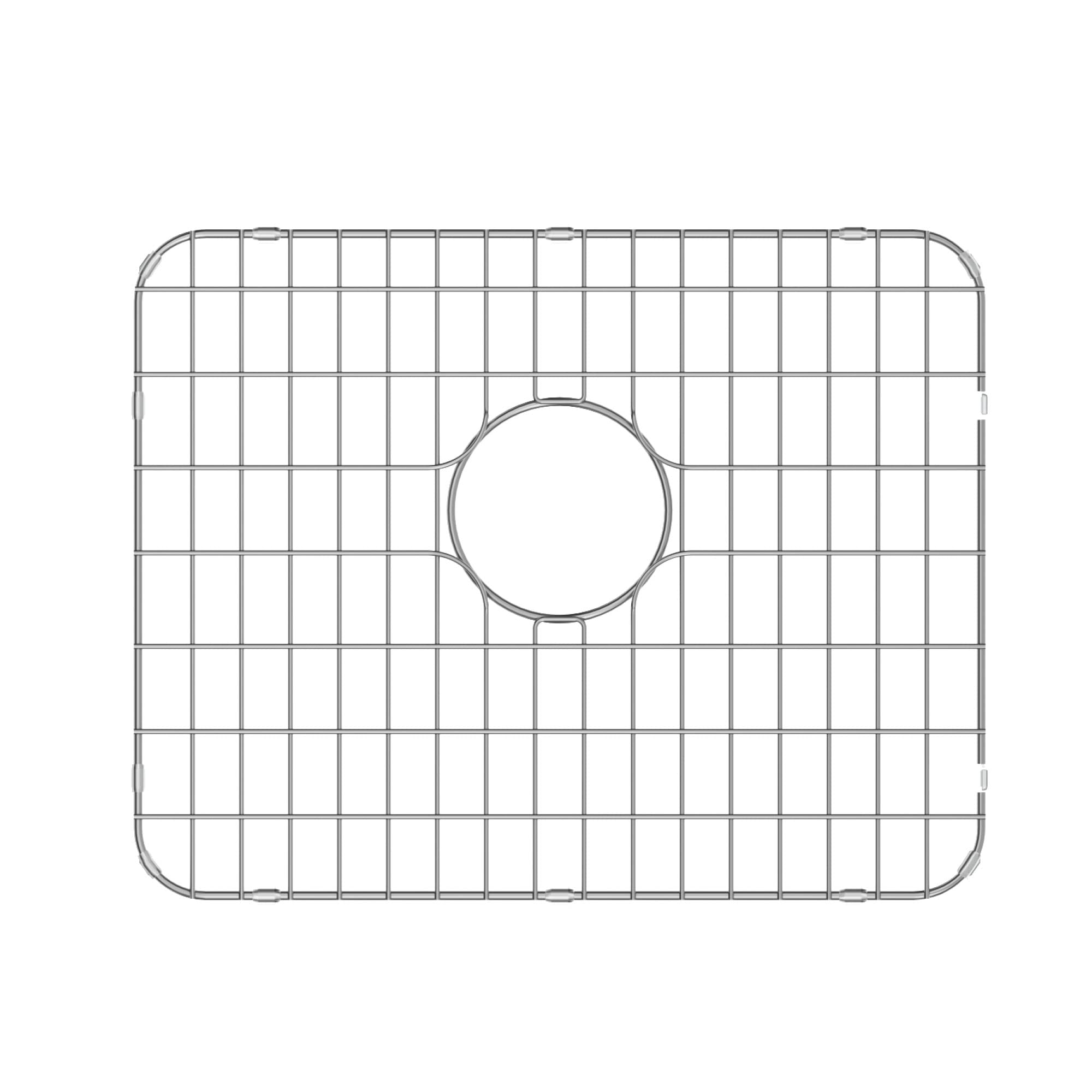 KRAUS Stainless Steel Bottom Grid (18 3/4 in. x 14 3/4 in.) for 21 in. Kitchen Sink, BG1915