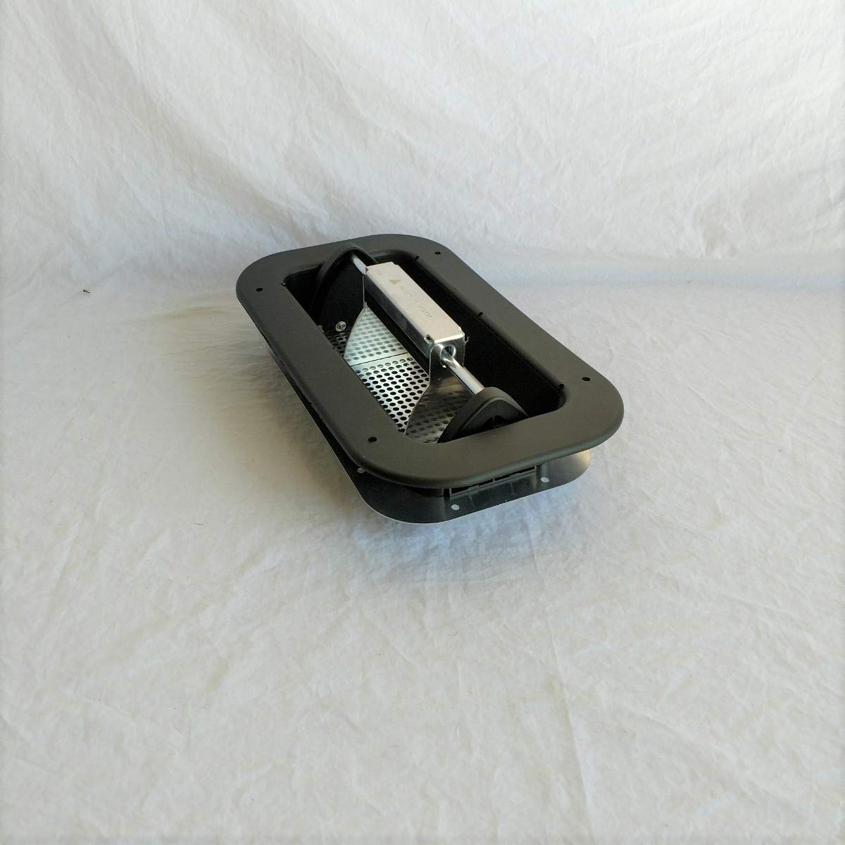 Horse Trailer Roof Vent Aluminum Low Profile Popup Air Flow Camper, RV, Trim Ring & Gasket
