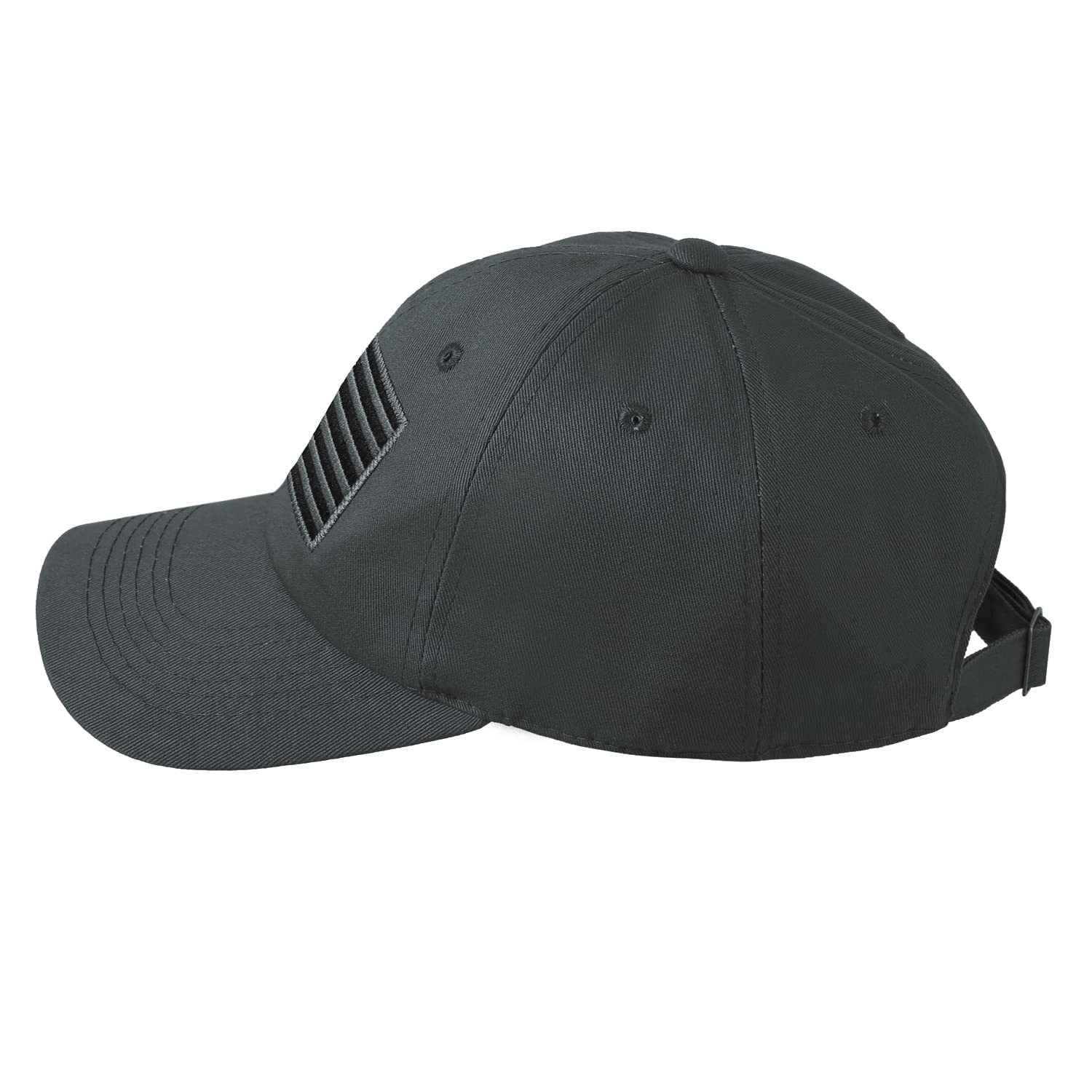 IIN American Flag Baseball Cap for Men Women Low Profile USA Army Tactical Operator Military Plain Dad Hat