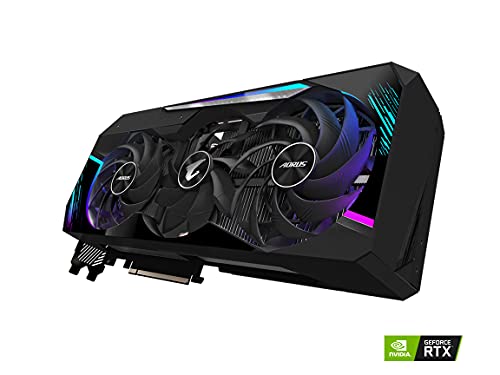 GIGABYTE AORUS GeForce RTX 3080 Master 10G (REV3.0) Graphics Card, Max Covered Cooling, LHR, 10GB 320-bit GDDR6X, GV-N3080AORUS M-10GD REV3.0 Video Card