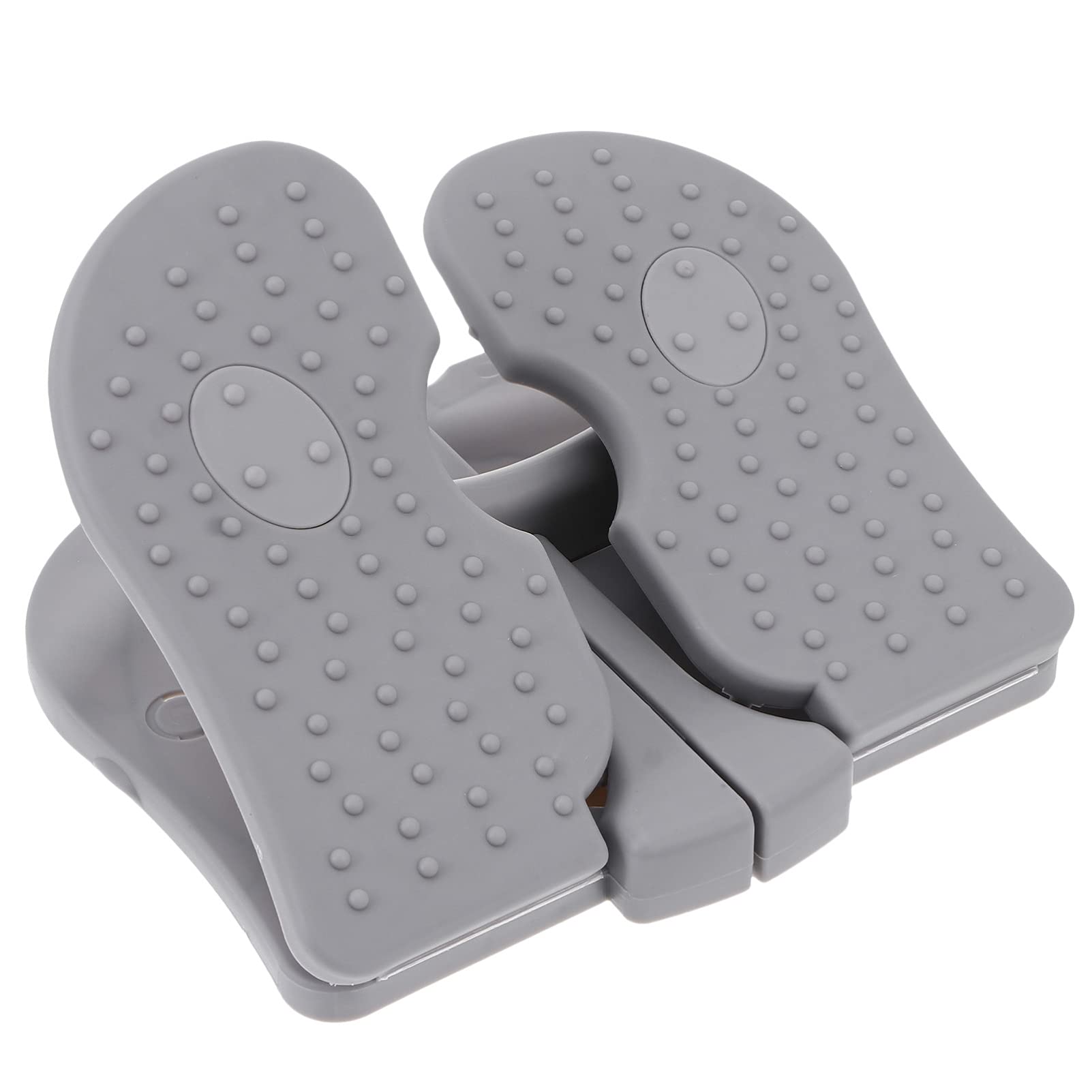 INOOMP Mini Stepper Mini Stair Stepper Under Desk Pedal Exerciser Folding Foot Peddle Household Sitting Stepper Home Fitness Leg Exercise Equipment Grey Exercise Stepper