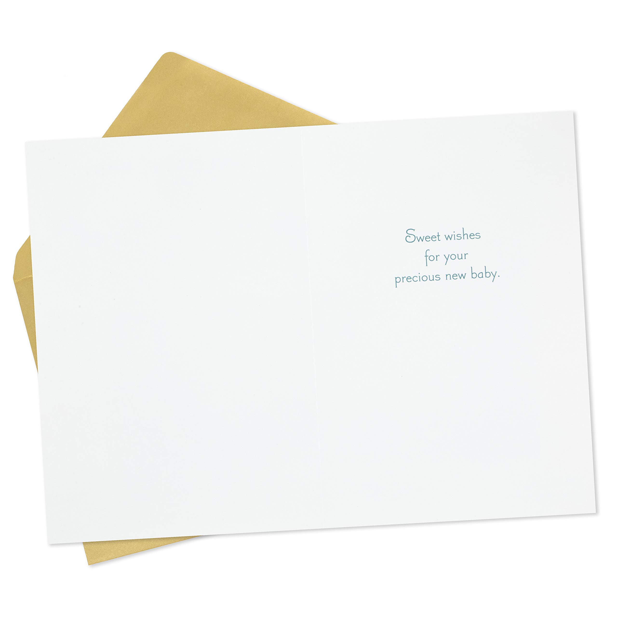 Hallmark Golden Thread Baby Shower Card (Jungle Animals)