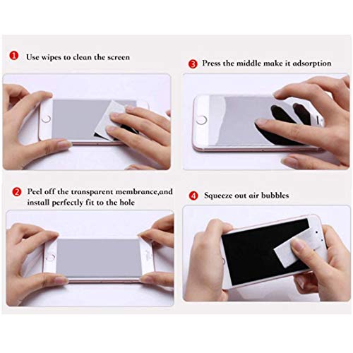 Tznzxm [3-Pack] Screen Protector for TCL 40XL Tempered Glass,Tempered Glass for TCL 40XL Screen Protector,Case Friendly 9H Hardness HD Anti-Scratch, Bubble Free Film for TCL 40 XL