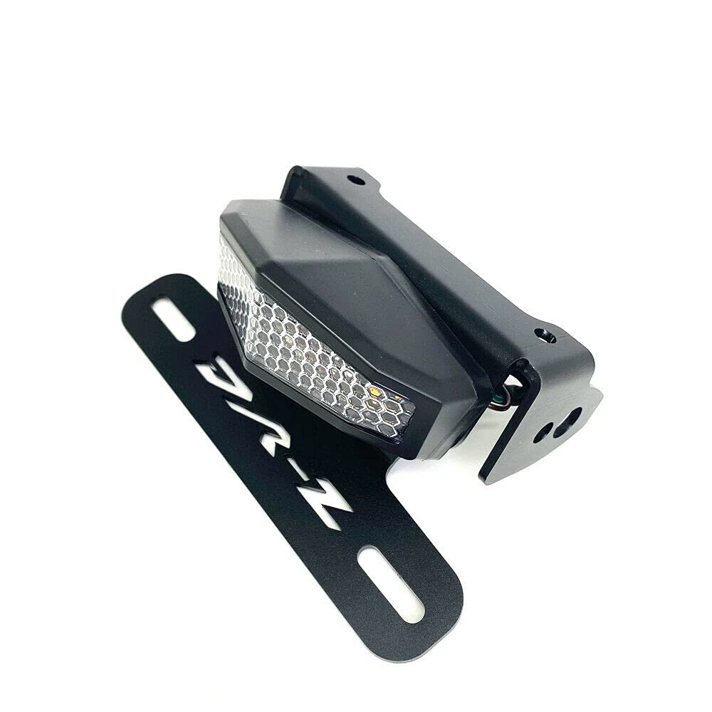 GYUKSIA Compatible with Suzuki DRZ400S 400SM 400E 2000-2021 LED Brake Tail Light Turn Signal Blinker License Plate Holder Rear Tail Tidy Fender Eliminator Kit (Clear)