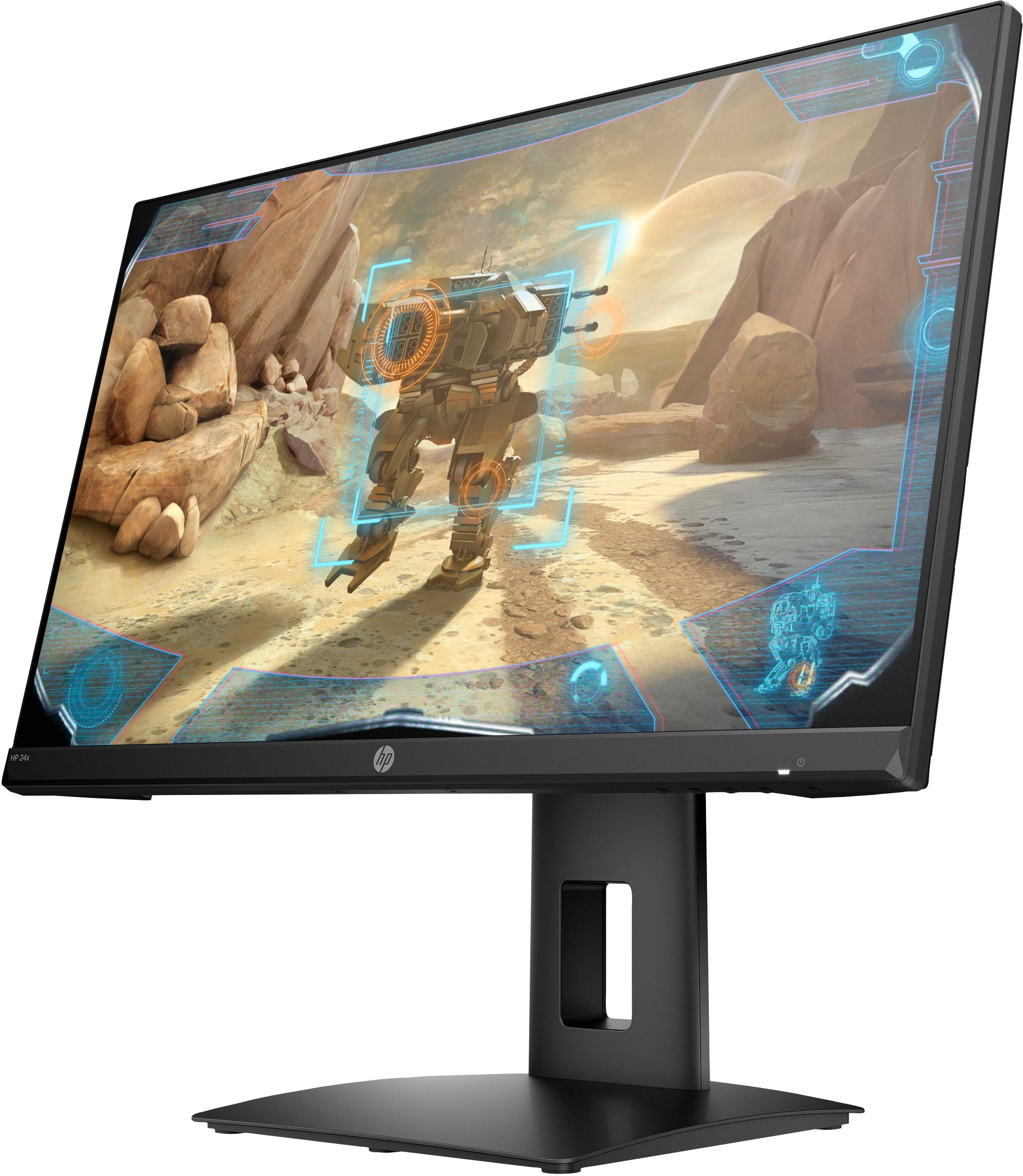HP 24x 23.8-inch FHD Gaming Monitor with AMD FreeSync (Black)