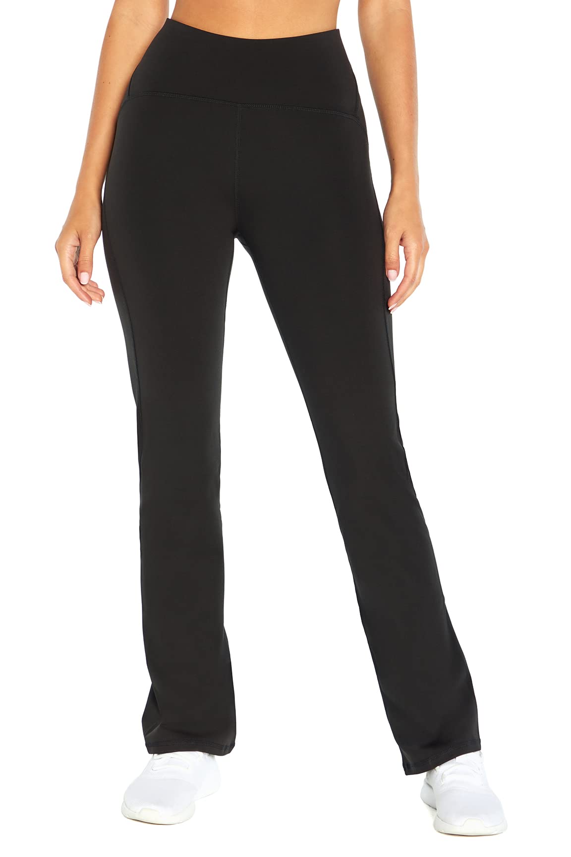 Jessica Simpson Sportswear Women's Encore High Rise Bootcut Pocket Pant, Meteorite, Medium