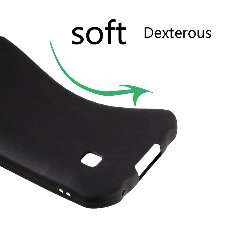 WIMSPEED Phone Case for Umidigi Bison 2 (6.50") Ultra Thin Shockproof Soft Silicone Back Shell, Military Grade Drop TPU Bumper Protective Cover for Umidigi Bison 2 - Black
