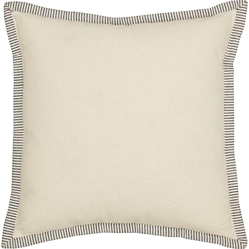 VHC Brands Ashmont Fall Throw Pillow, Decorative Harvest Pumpkin Accent, 100% Cotton Shell