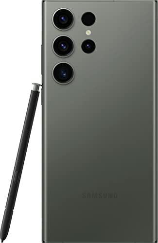 SAMSUNG Galaxy S23 Ultra 5G S9180 Dual 512GB 12GB RAM, 200 MP Camera, Factory Unlocked, NGP Wireless Charger Includedâ Green