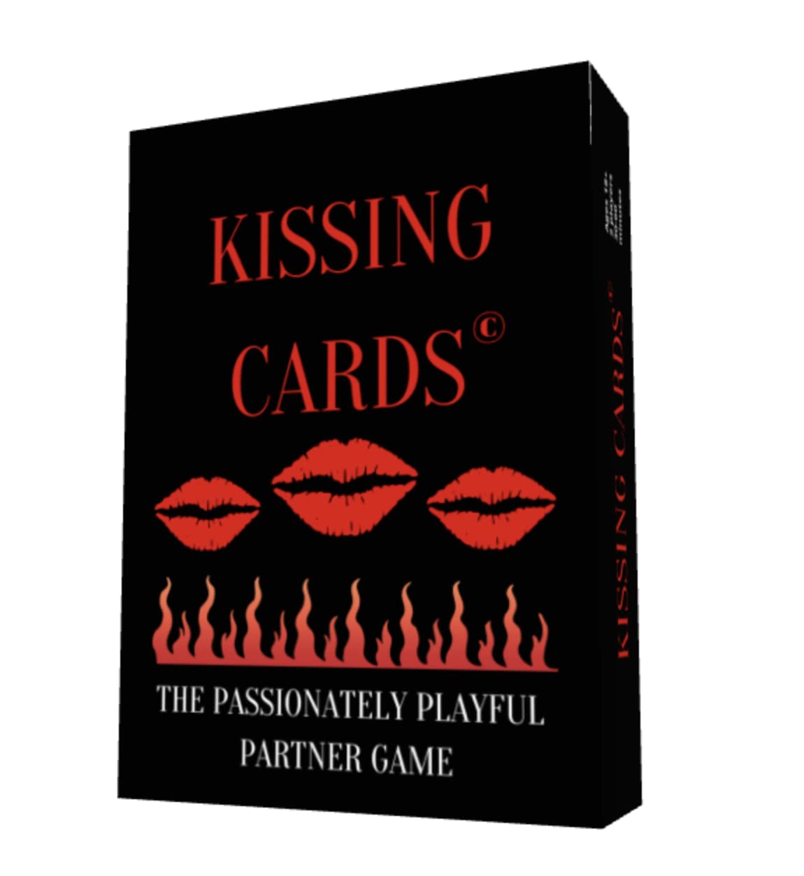 Kissing Cards © The Passionately Playful Partner Game. Fun Couple's Game. Couple Card Game. Couple Connection Game.