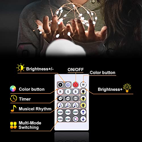 Outdoor WiFi Extender 1 Pack + RGB Smart Fairy Light 1 Pack