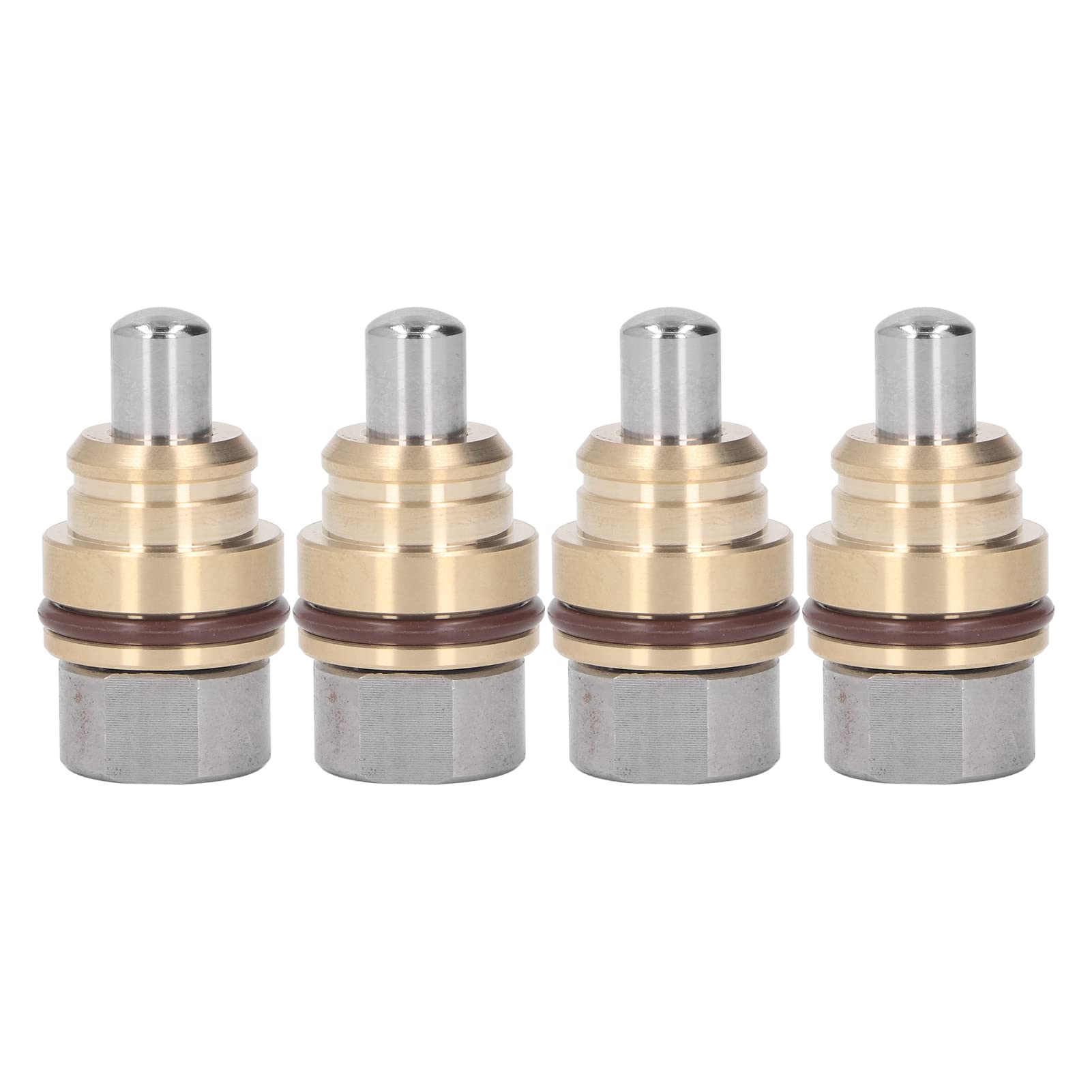 LiebeWH 4Pcs Excavator Joystick Handle Hydraulic Button Controller Replacement Brass Excavator Accessories for Kubota