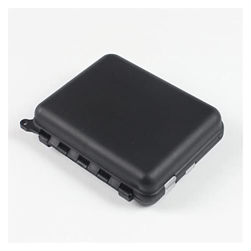 KRAFO 12X10X3cm 11 Grid Fishing Gear Hook Small Accessories Box Fishing Tool Storage Double-Sided Plastic Box BMX Parts