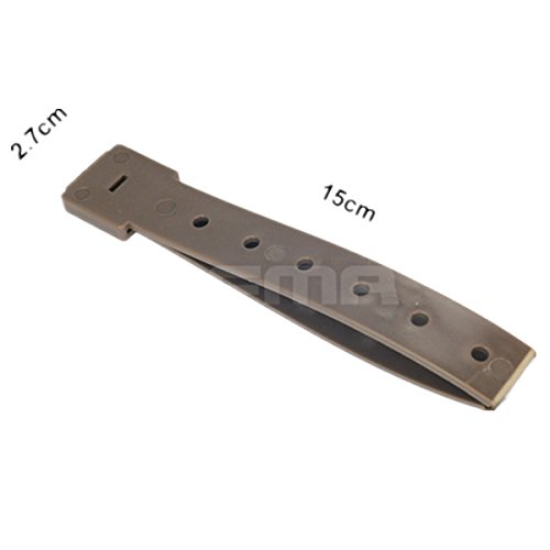 H World Shopping Durable Tactical Molle System 5 Inch Long Malice Clips Strap 3 Pack