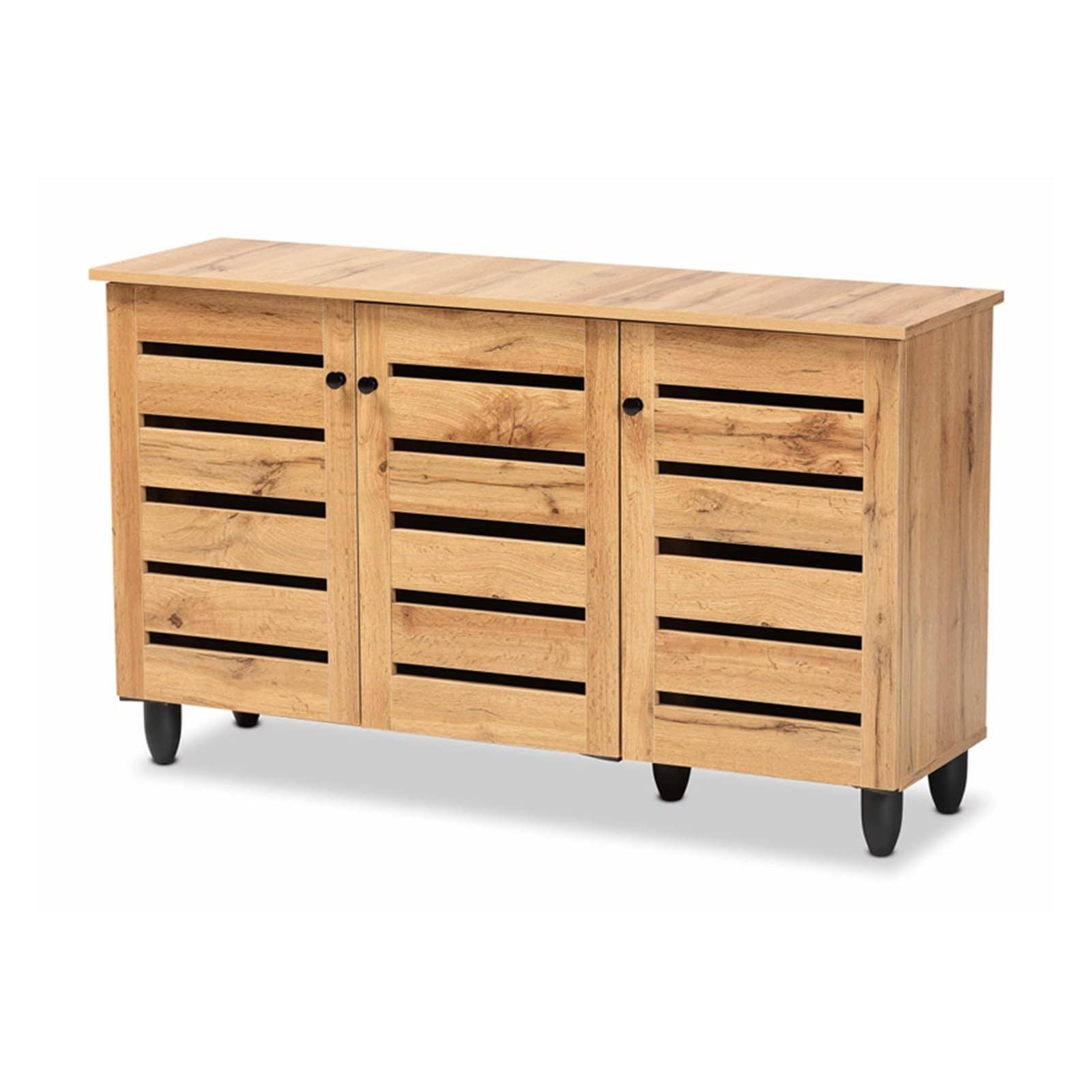 HALOU Home Foyer Corridor Three-Door Shoe Cabinet Shoe Rack Organizer Household Items Multi-Layer Shoe Cabinet