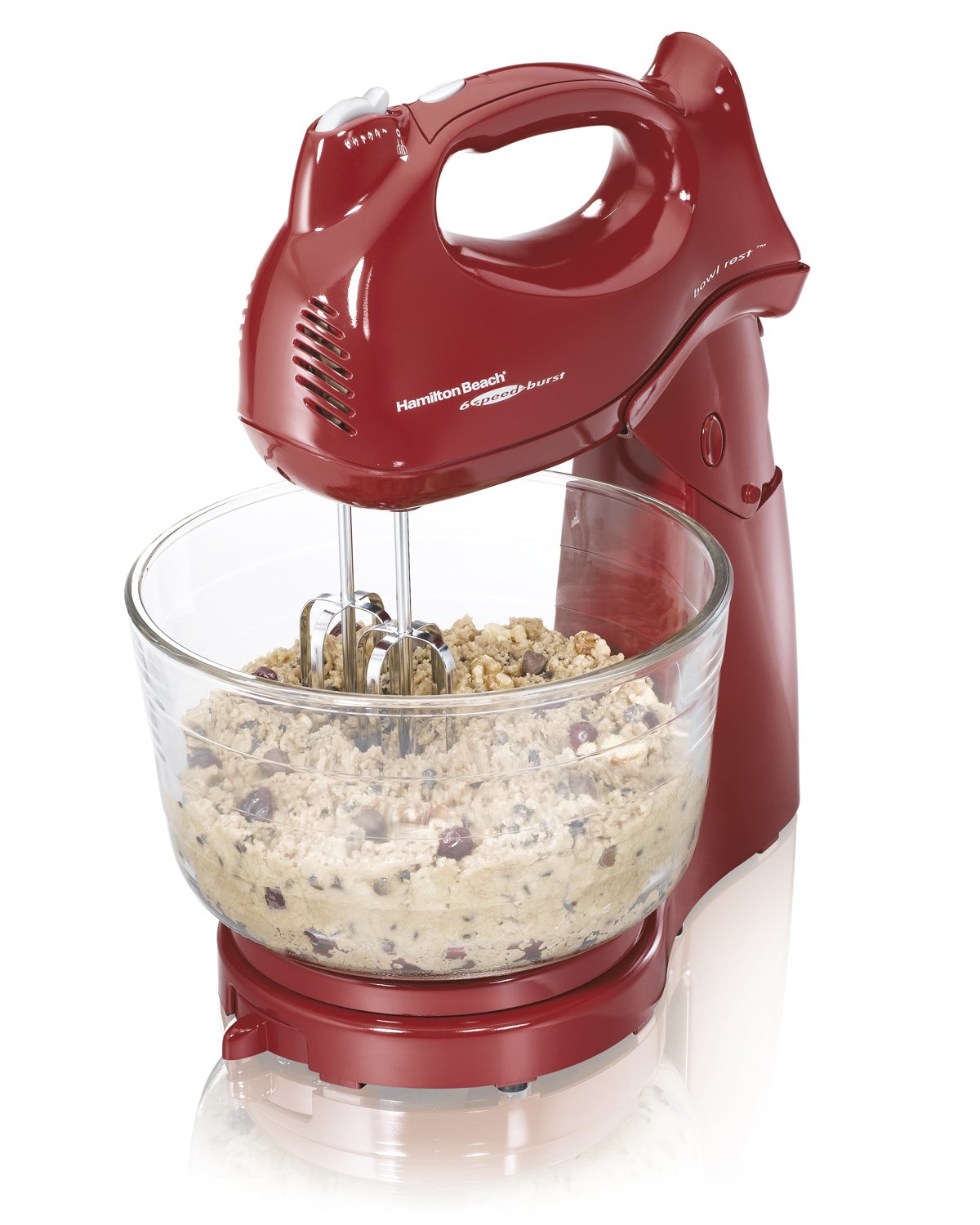 Hamilton Beach, Red Power Deluxe Mixer 64699 (1
