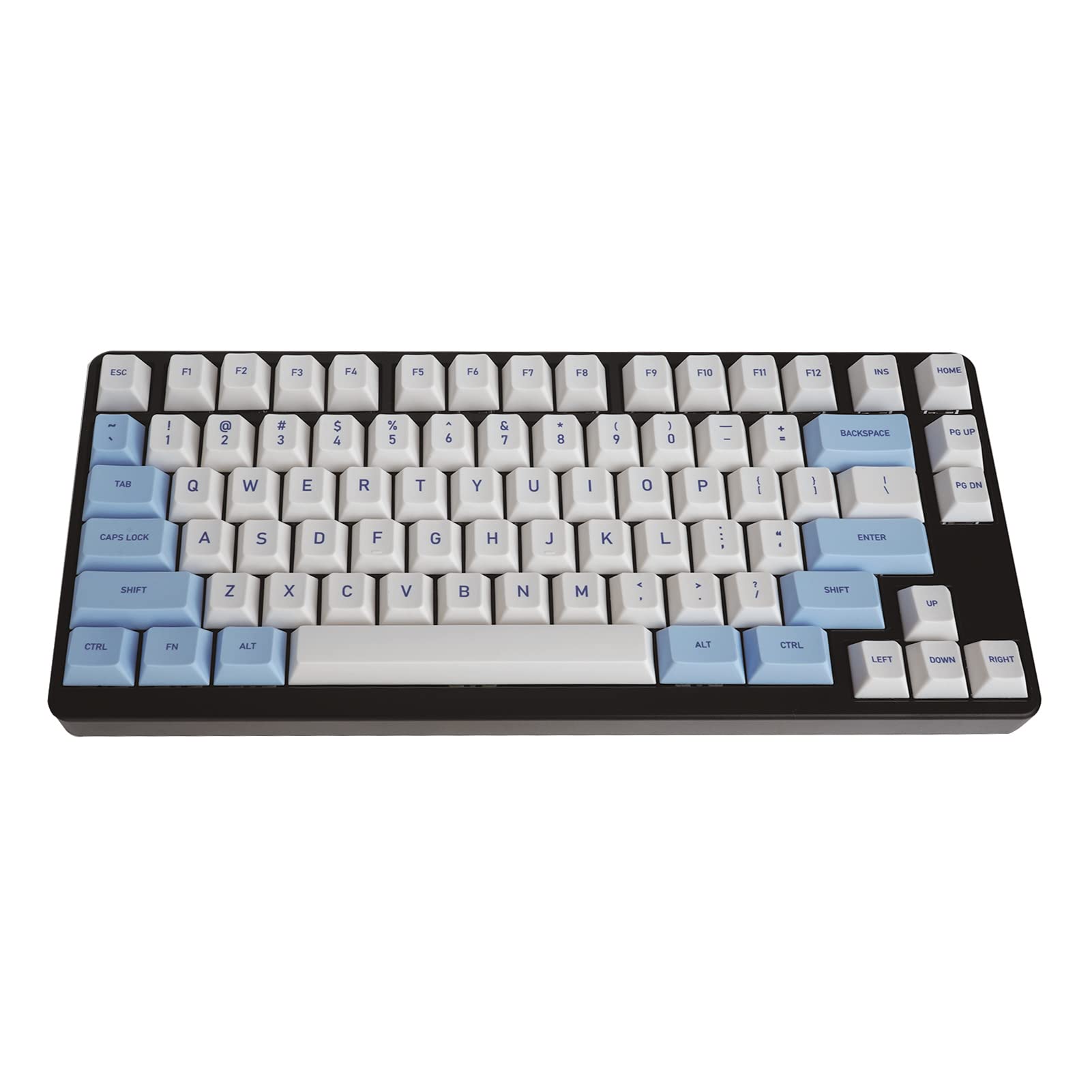 IDOBAO Blue and WhiteKeycaps Pegaso Cherry Profile Thick PBT Dye-Sublimation Keycaps with 95 Keys for Standard 60 65 70 80 90 Layout Cherry MX Mechanical Keyboard Office Gaming