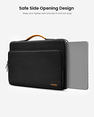 tomtoc 360 Protective Laptop Sleeve for 16-inch MacBook Pro M1/M2 Pro/Max 2023-2019 A2780 A2485, Notebook Case for Dell XPS 15, Surface Book 3, The New Razer Blade 15, ThinkPad X1 Extreme Gen 2