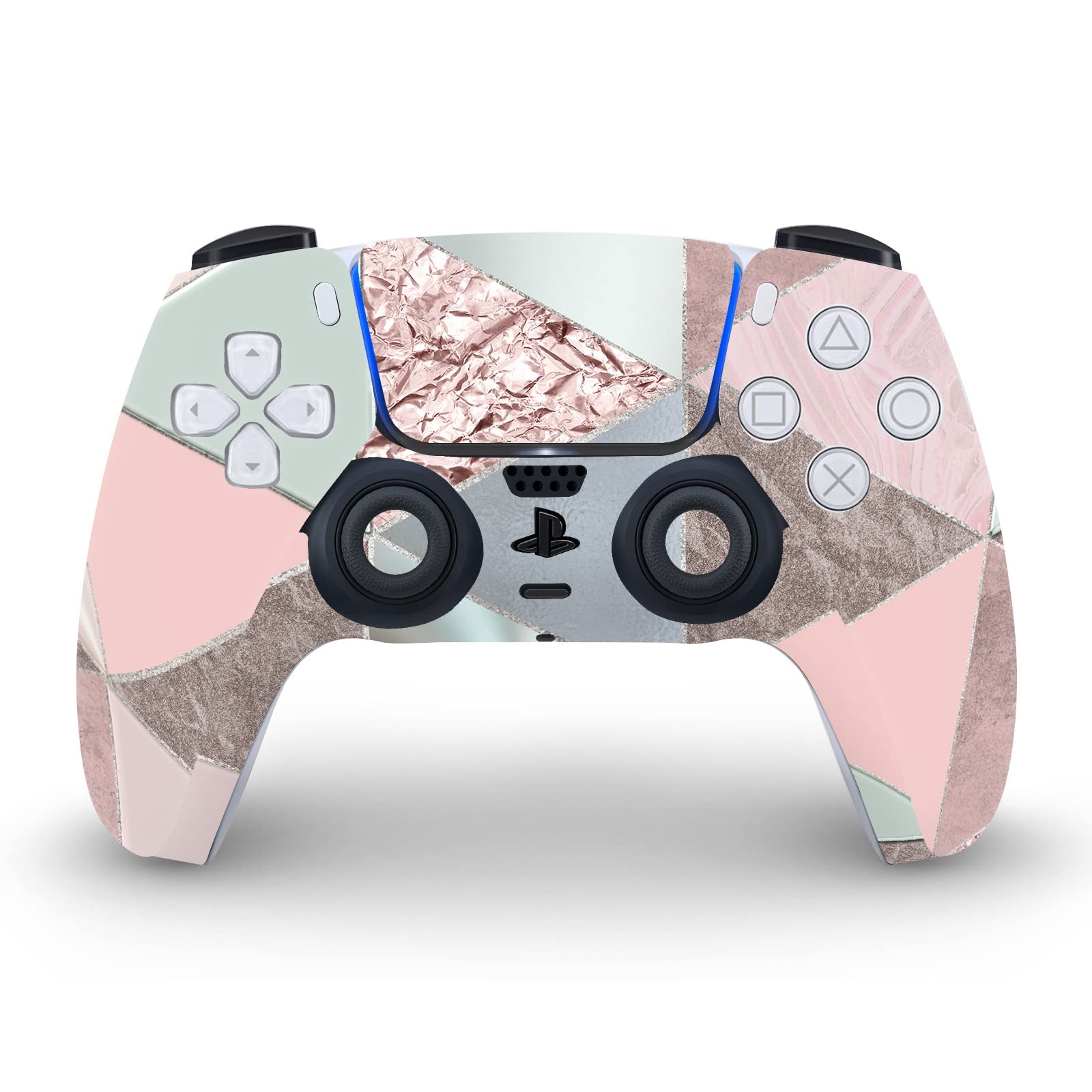 Head Case Designs Officially Licensed LebensArt Soft Pastels Art Mix Vinyl Faceplate Sticker Gaming Skin Case Cover Compatible with Sony Playstation 5 PS5 Disc Edition Console & DualSense Controller