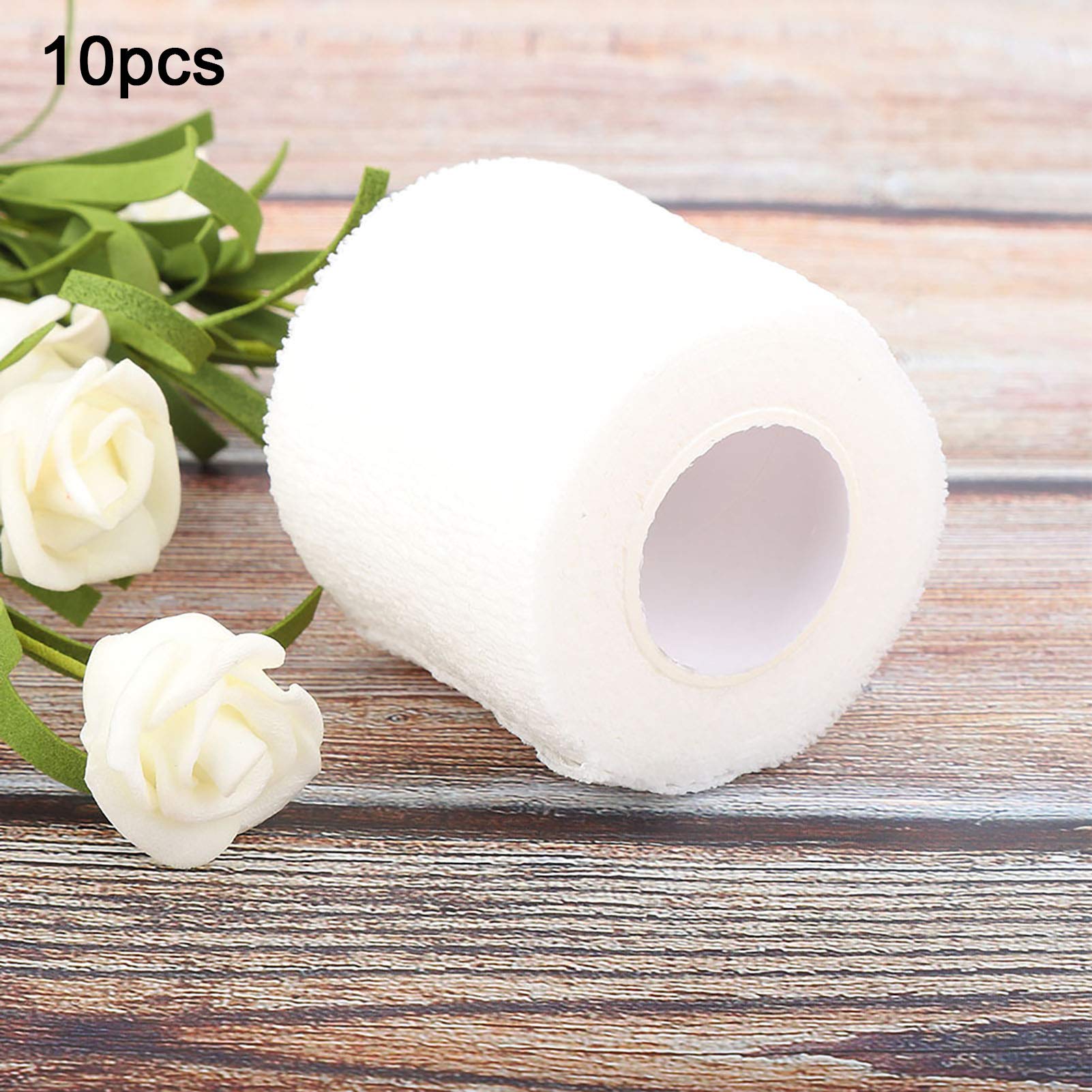 iFCOW Athletic Elastic Cohesive Bandage Wrap for Sports Joint Injury (10 Rolls)