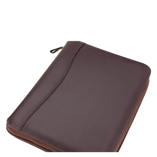 FranklinCovey - FC Basics Spacemaker Binder - Vinyl - Zipper Binder for Planners (Classic, Burgundy)