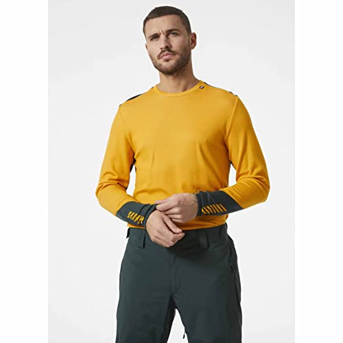 Helly-Hansen Men's LIFA Merino Midweight Crew, 328 Cloudberry, Medium