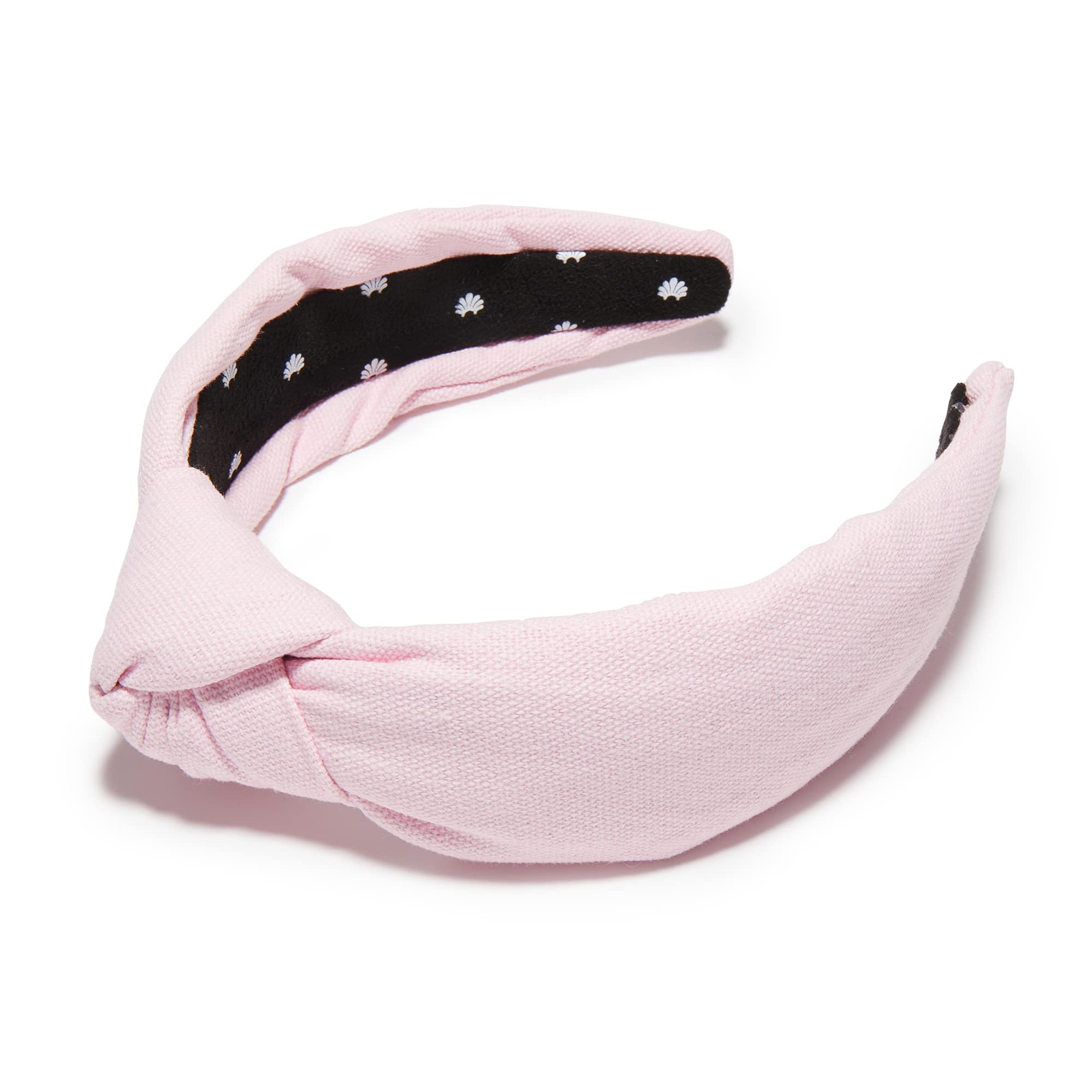 Lele Sadoughi Woven Knotted Headband - Pink Petal