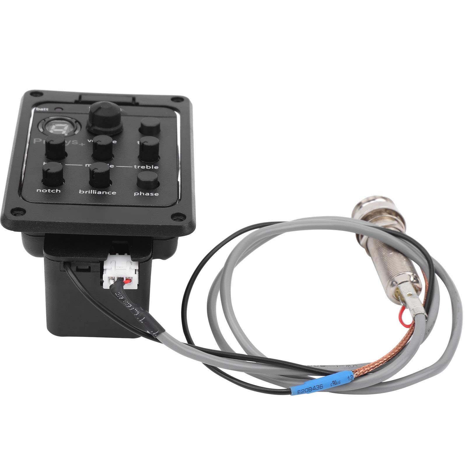 Guitar Volume Control, Guitar Tuner Equalizer Acoustic Piezo Pick Pickup Musical Instrument Accessories Acoustic Guitar Pickup Acoustic Guitar Pickup