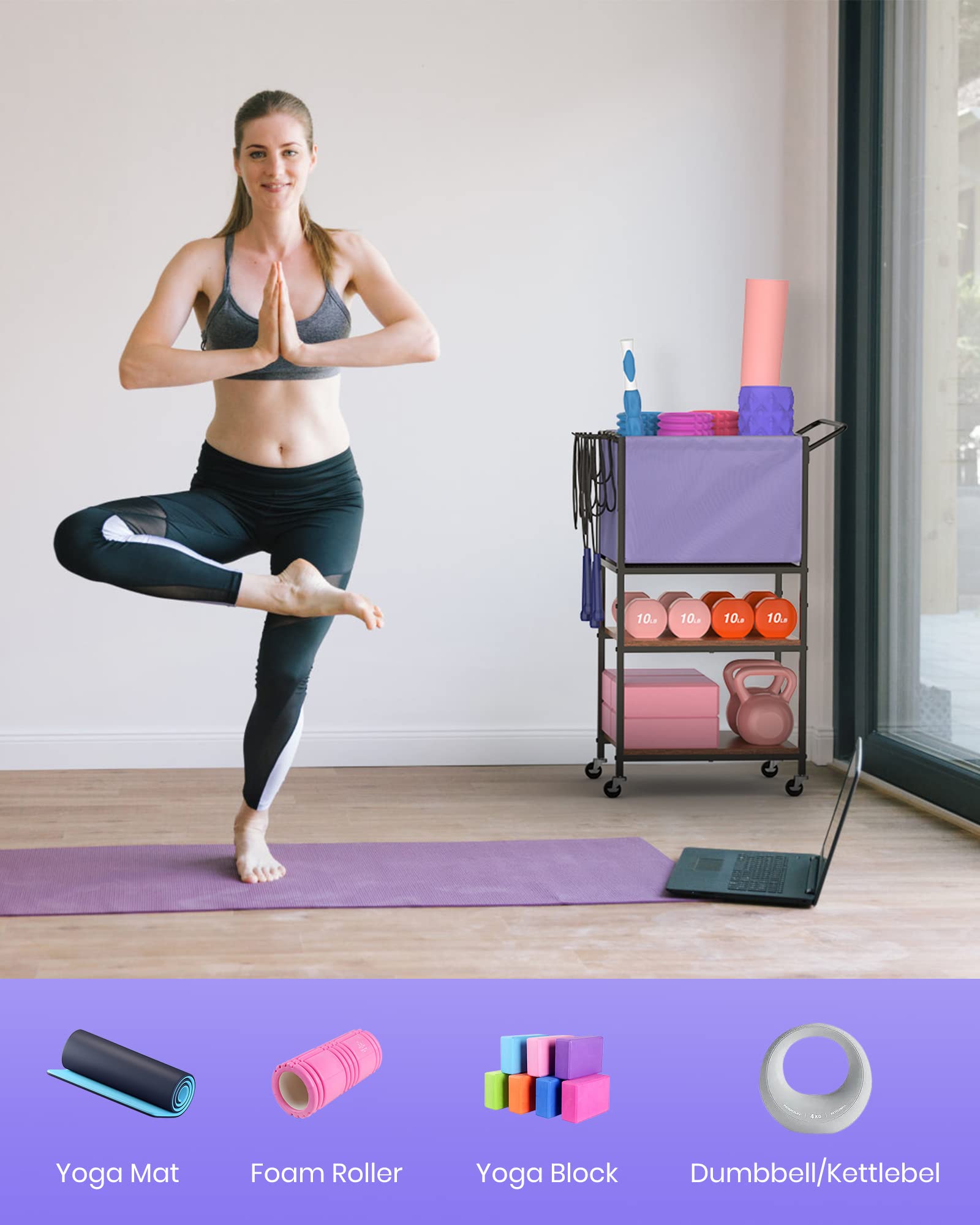 LIFXIZE Yoga Mat Holder